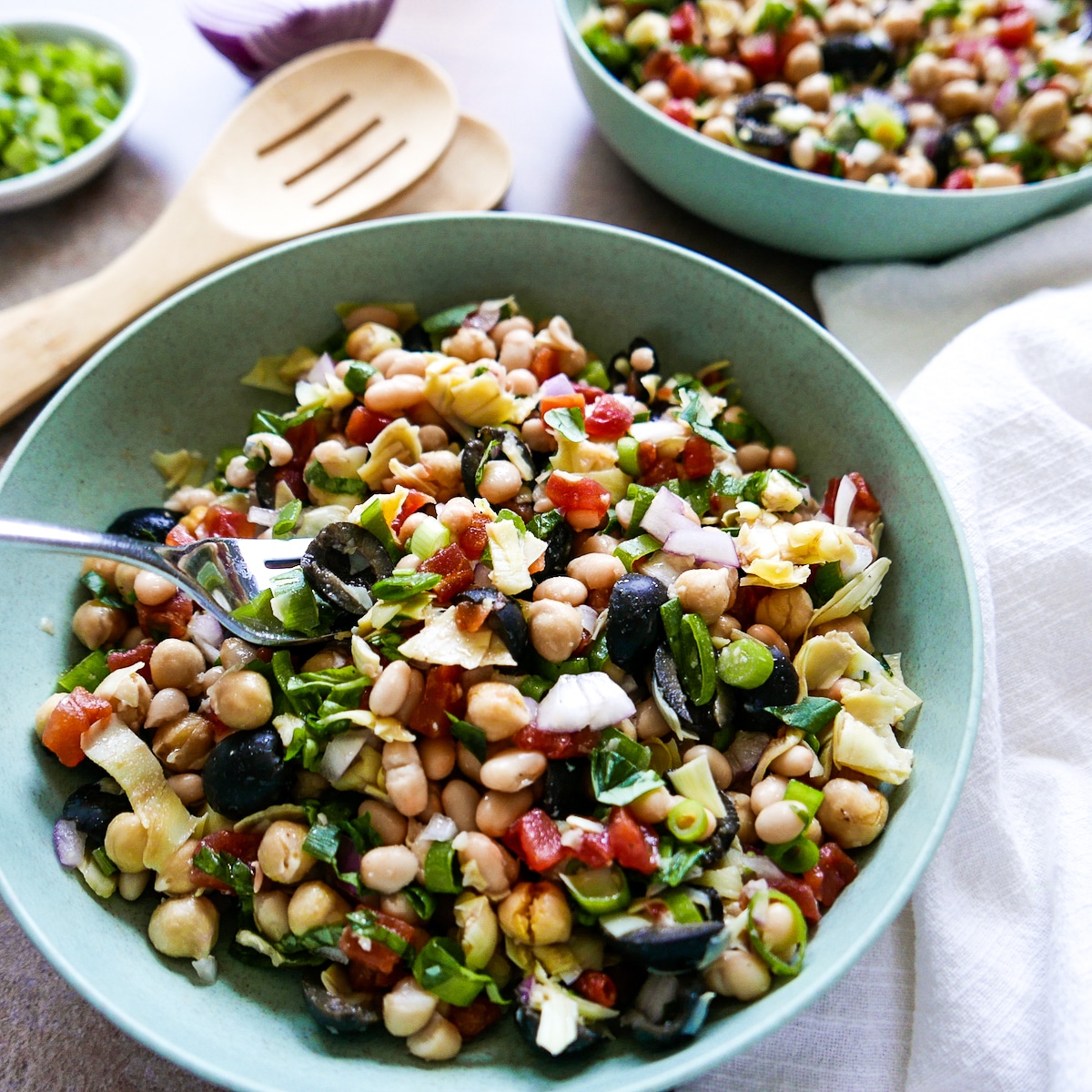 Easy Tuscan Bean Salad - Gastronotherapy