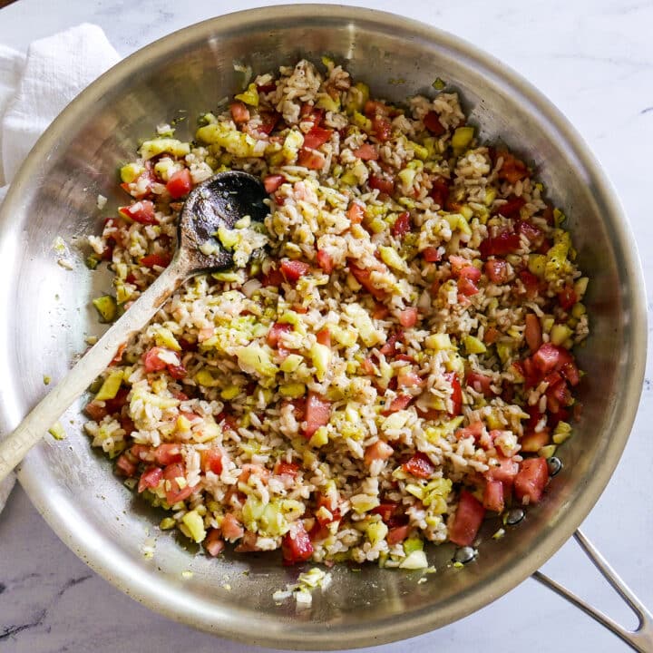 Vegetarian Stuffed Zucchini Boats with Rice - Gastronotherapy